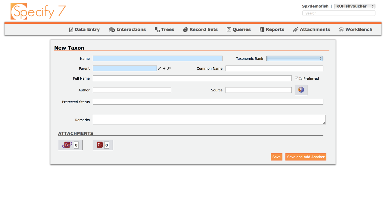 7 Tutorial | Specify Collections Consortium