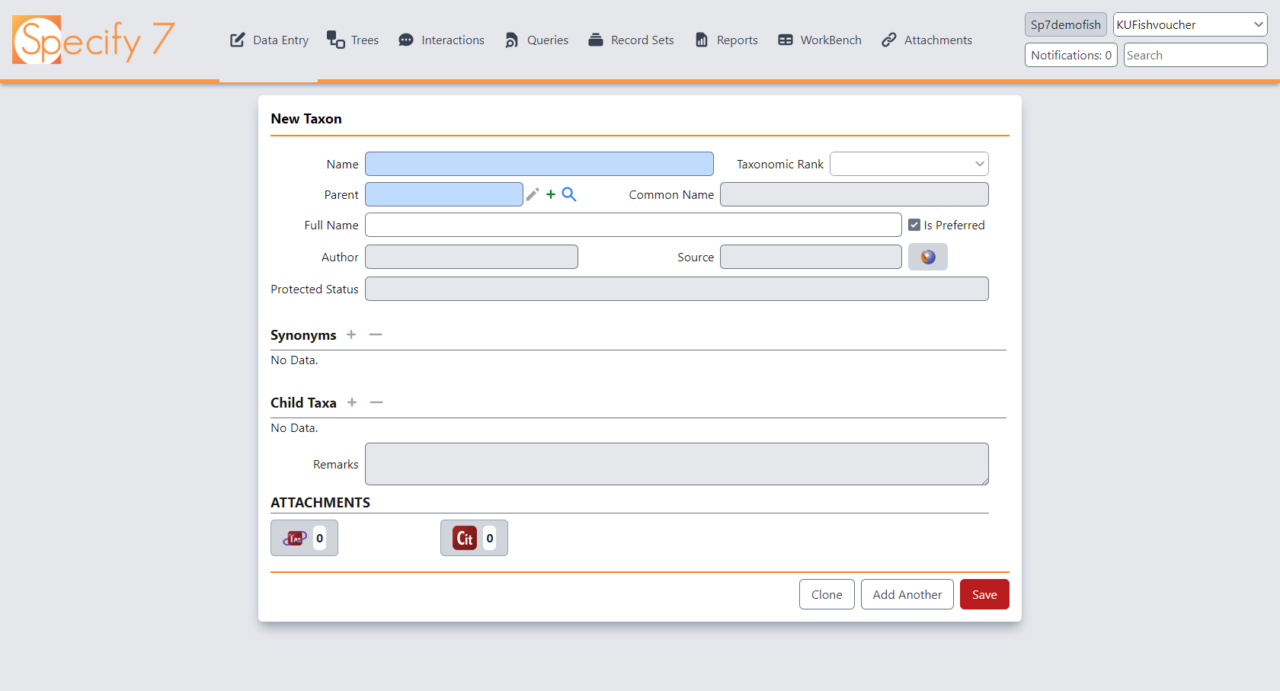 7 Tutorial | Specify Collections Consortium