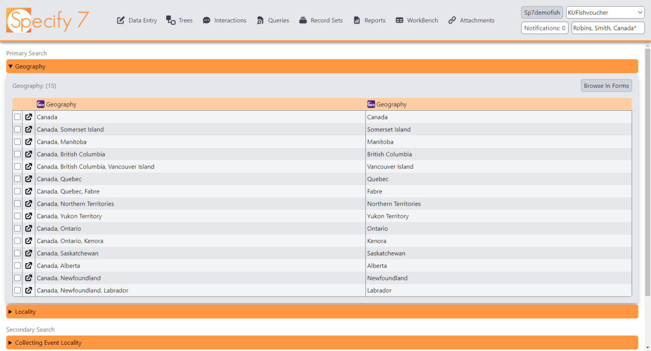 7 Tutorial | Specify Collections Consortium